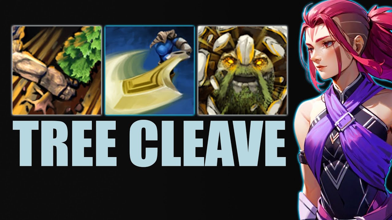 Tree Cleave TREE GRAB + GREAT CLEAVE | Ability Draft - YouTube