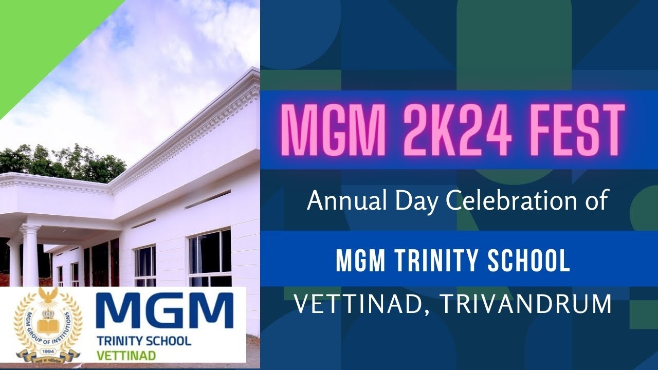 MGM FEST 2K24, MGM TRINITY SCHOOL - YouTube