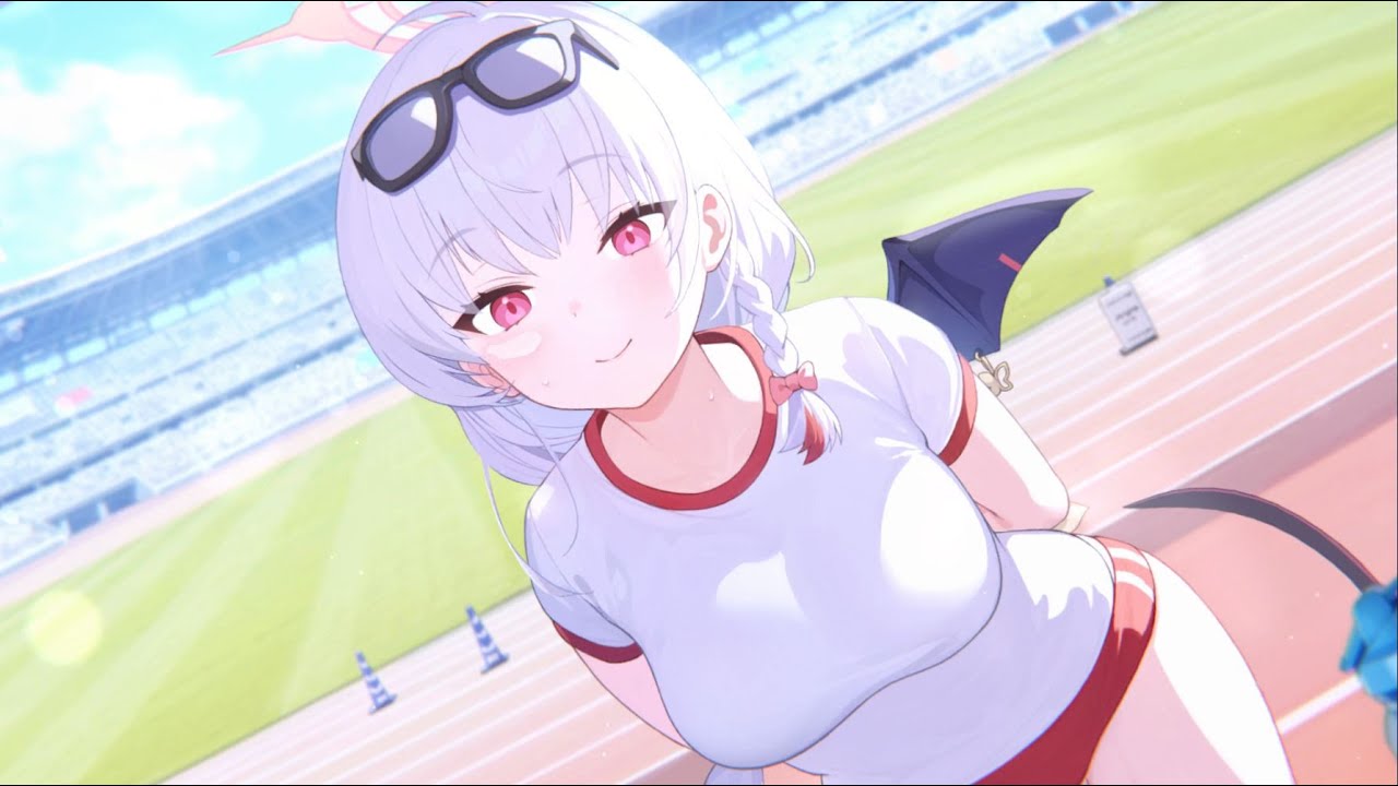 [Blue Archive] Haruna (Track) Memorial Lobby - YouTube