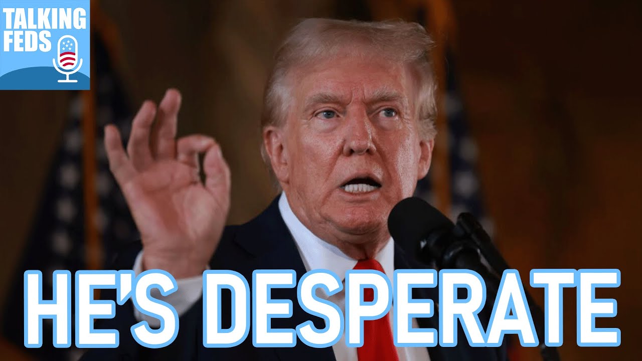 SCARED Trump makes DESPERATE move in sentencing - YouTube