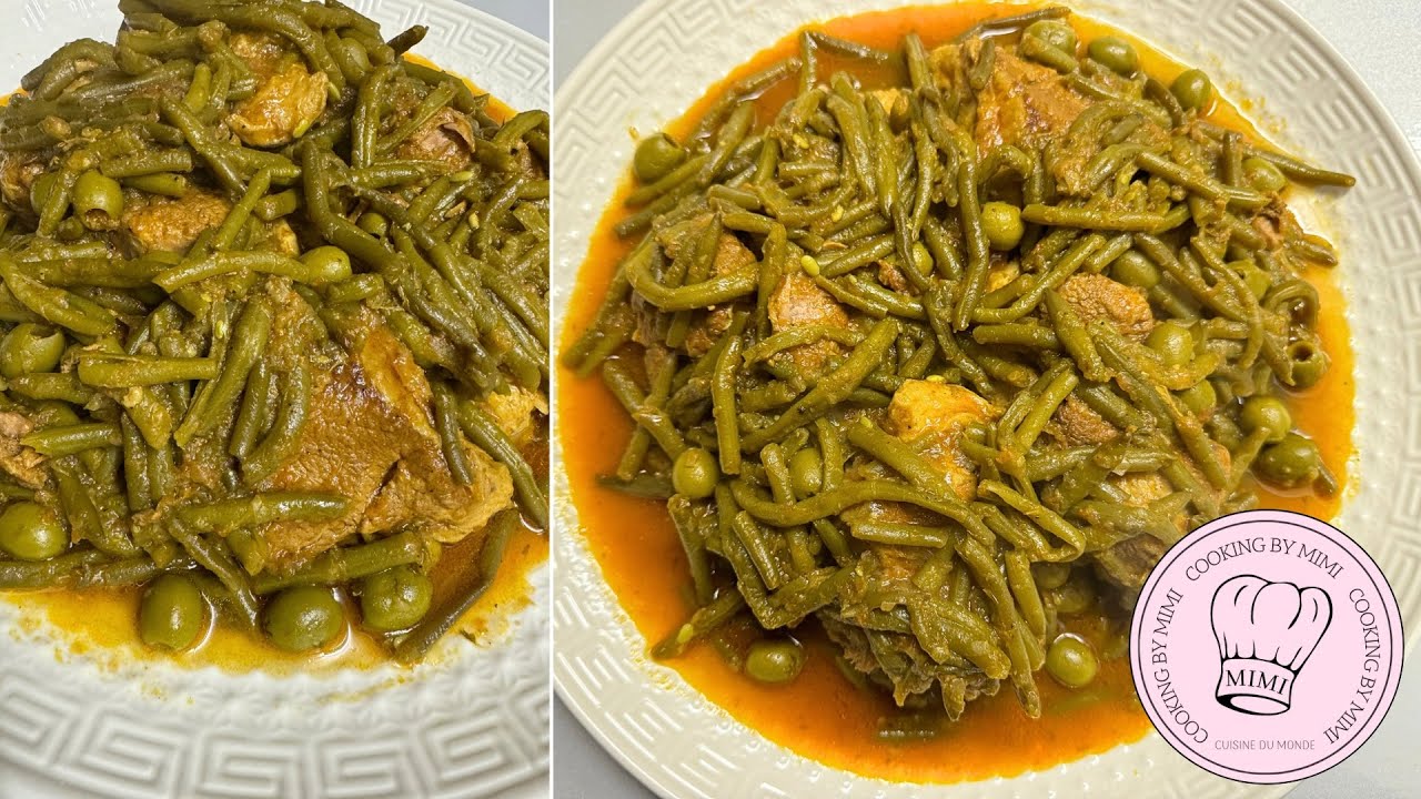 TAGINE DE VIANDE EN SAUCE HARICOTS VERT ET OLIVES RECETTE DU MOMENT ...