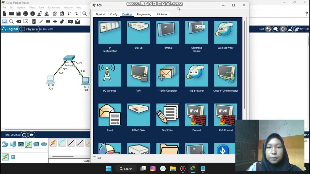 IPV4 DAN SUBNETTING (KONSEP SWITCH DAN ROUTER) -CISCO PACKET TRACER - YouTube
