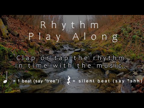 Rhythm Play Along Activity: Woodland Glade (Crotchet and Crotchet Rests ...