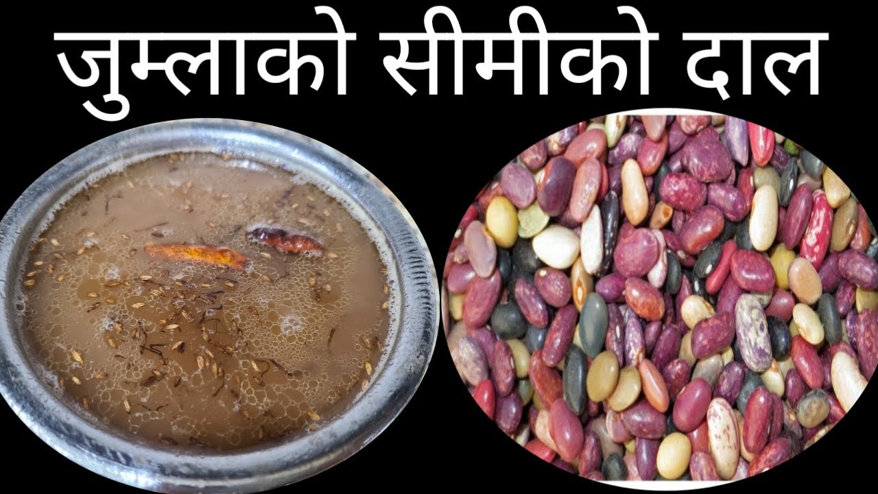 यसरी बनाउनुहोस् जुम्लाको सीमिको दाल ||How to cook simiko daal || kaalo ...