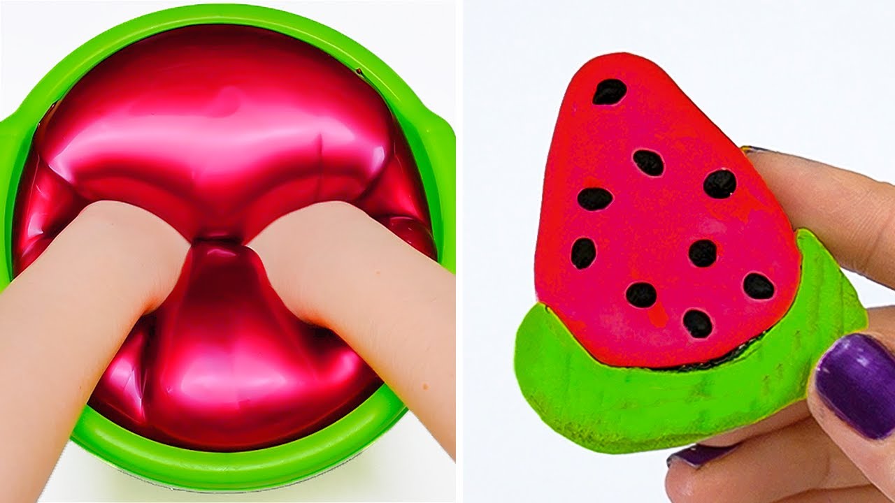 Oddly Satisfying Slime ASMR No Talking! Relaxing Slime Videos.. 2813 ...