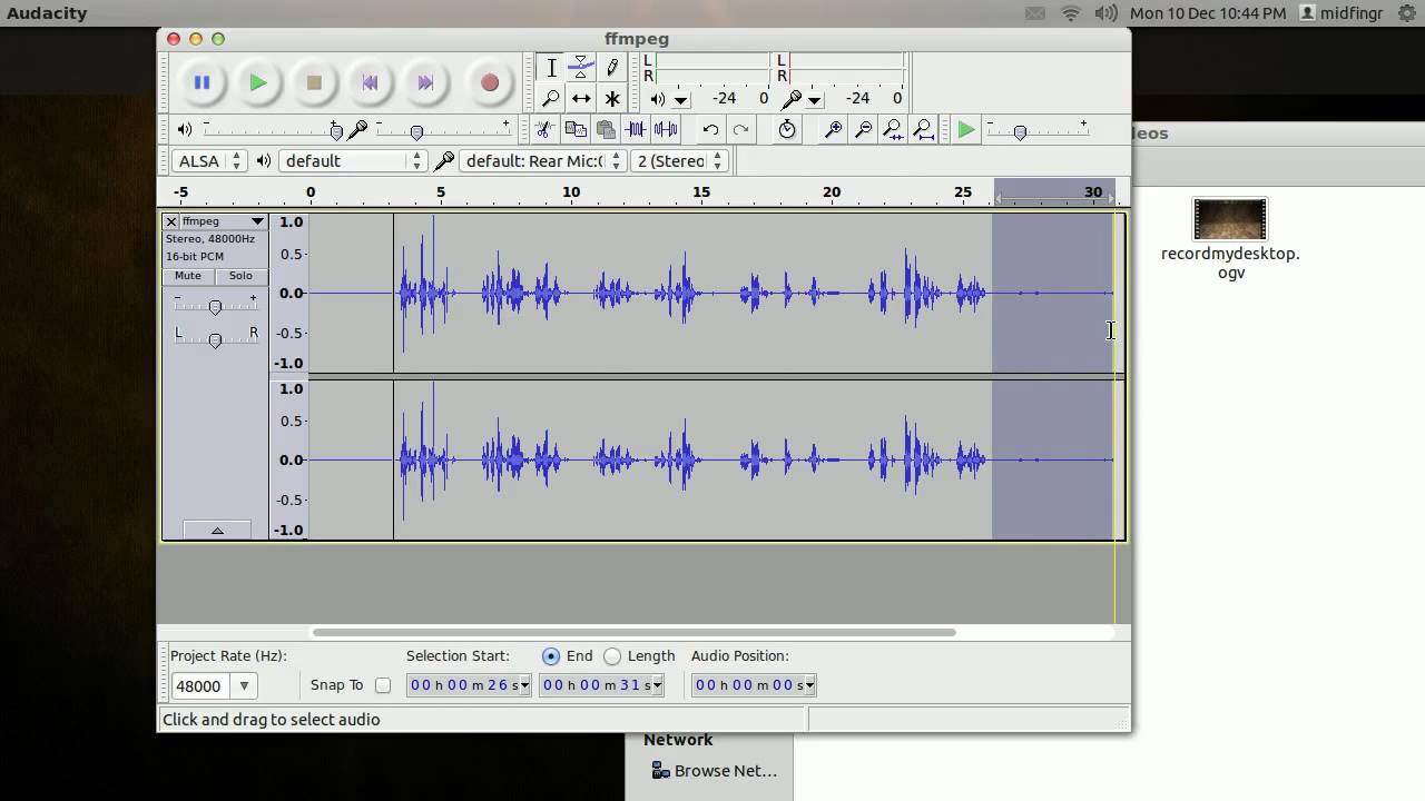 Audacity Audio Editor: Noise Removal - YouTube