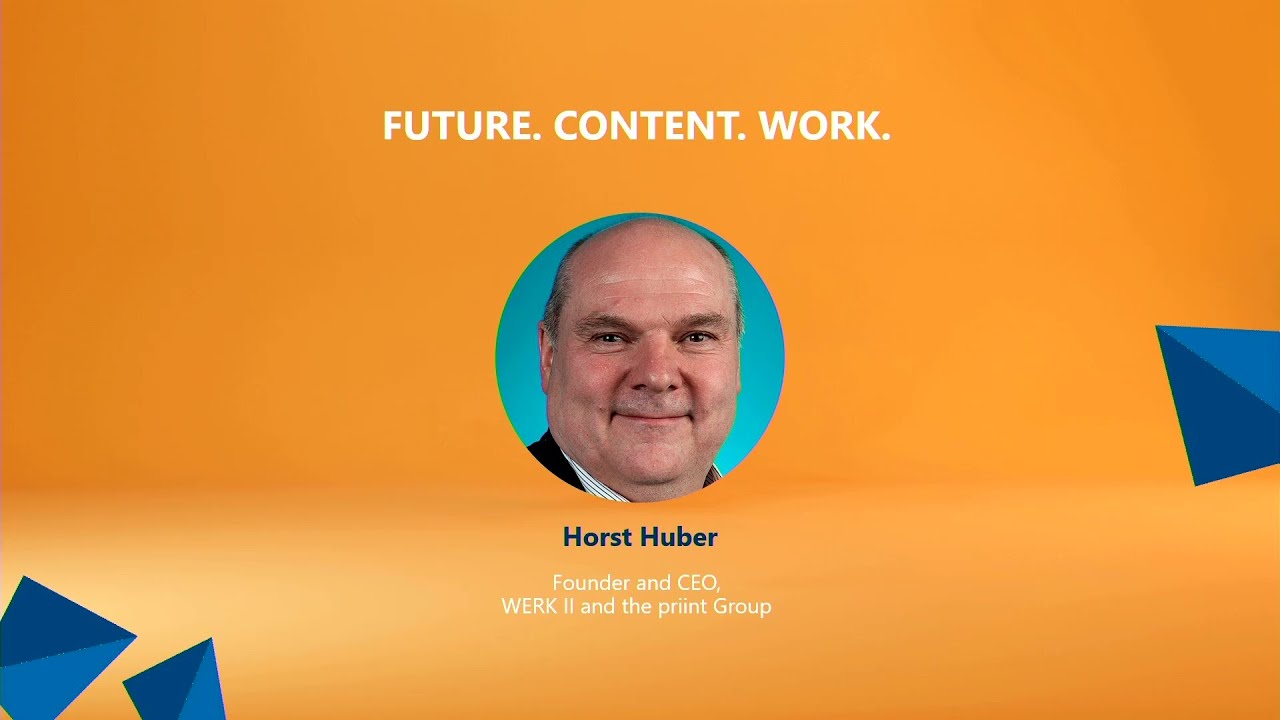 Future.Content.Work Speaker: Horst Huber - YouTube