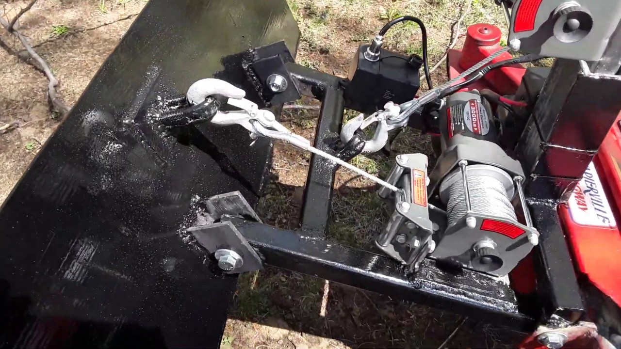 Homemade zero turn loader - YouTube