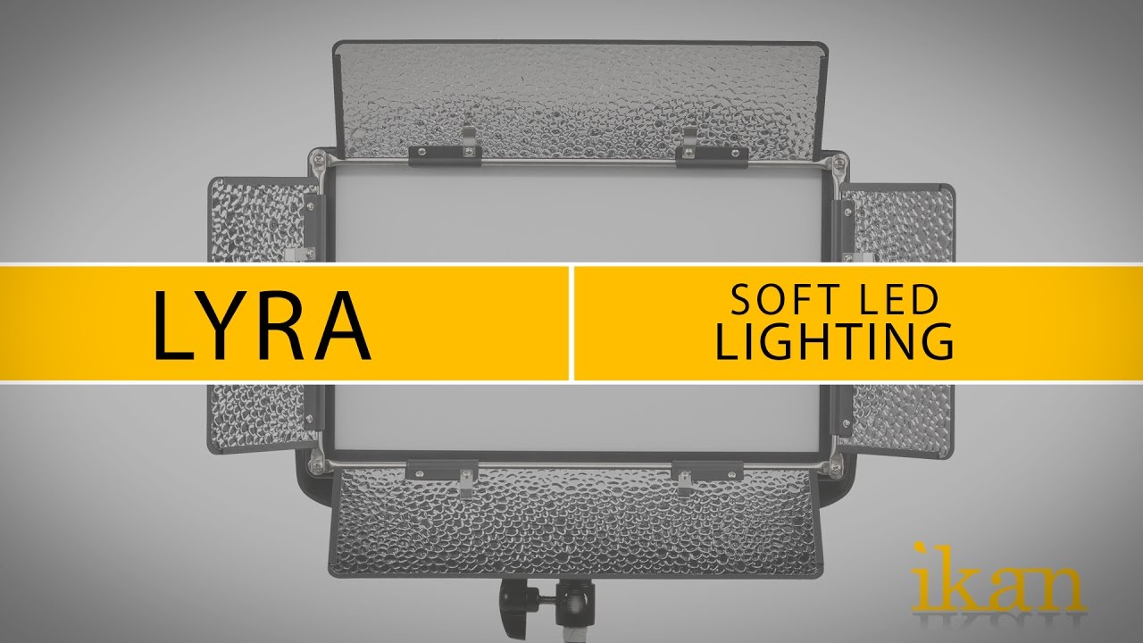 Ikan - Lyra Soft Light LED Flat Panel - YouTube