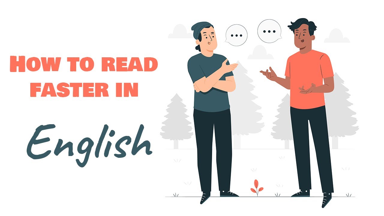 How to read faster in English - YouTube