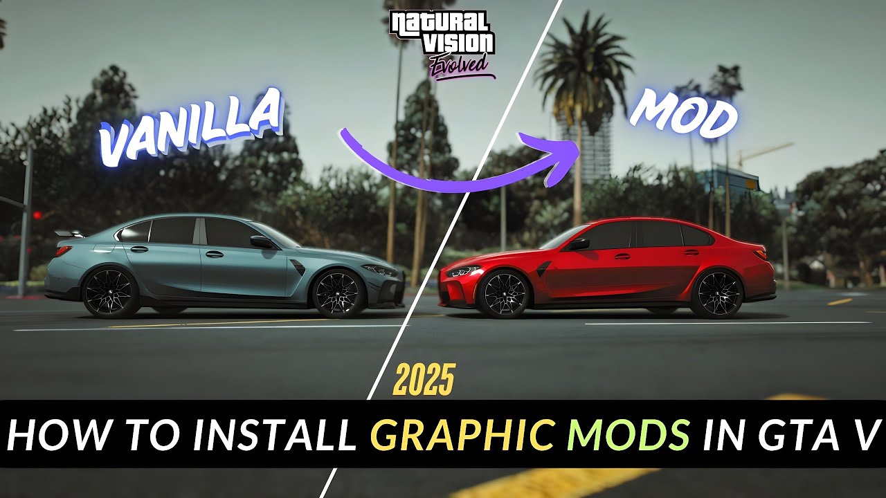 HOW TO INSTALL GRAPHIC MODS IN GTA 5 2025 | NVE GRAPHIC MOD - GRAPHIC ...