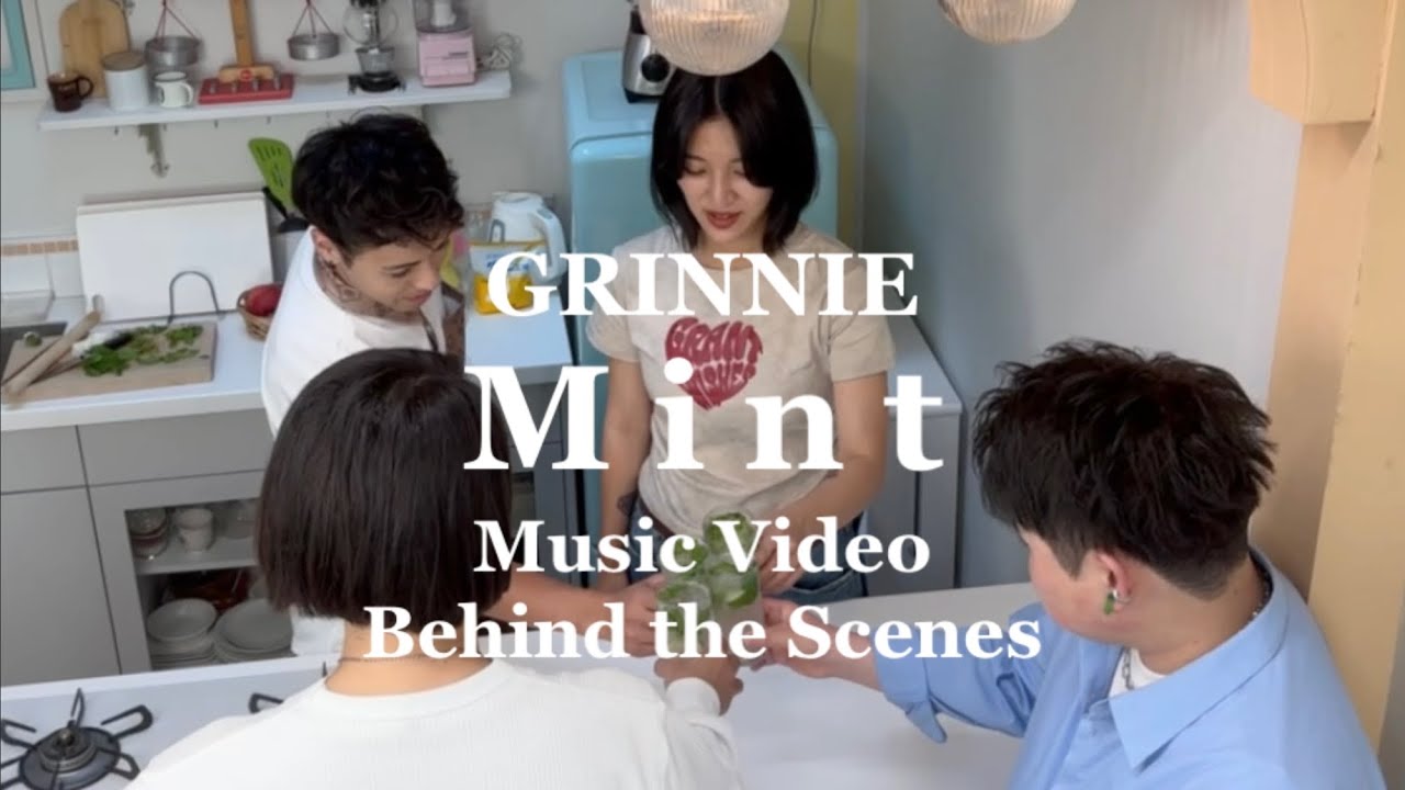 GRINNIE - Mint 【MVBehind the Scenes】 - YouTube
