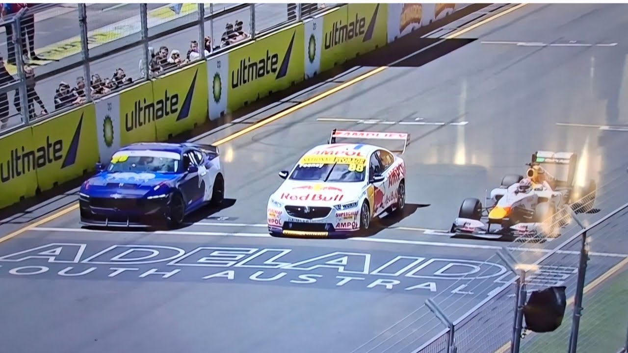 Ford Mustang Dark Horse v RedBull Holden V8 Supercar v RedBull F1 ...