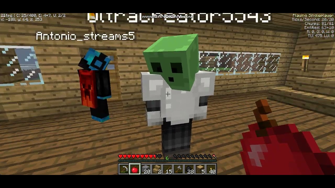 We crafted ourselves full armor set Minecraft part 18 (legacy) - YouTube