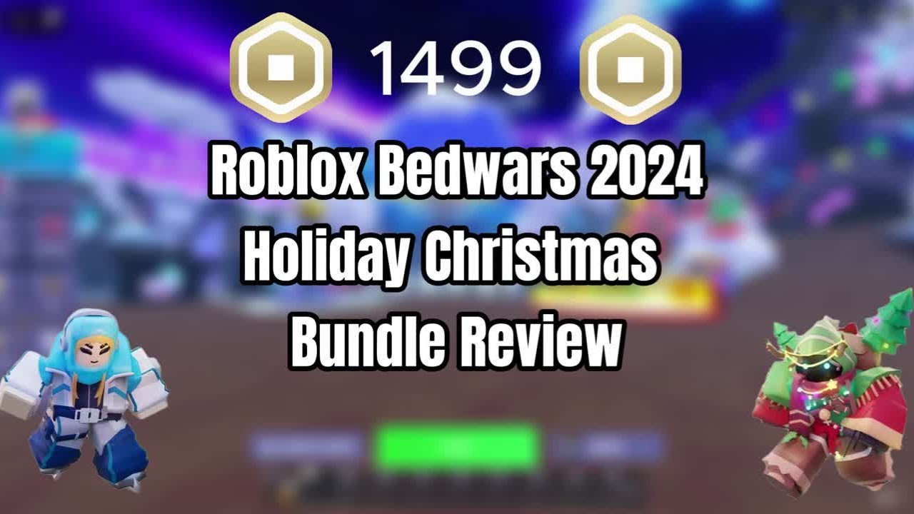 Ultimate Roblox Bedwars 2024 Holiday Christmas Bundle Review - YouTube