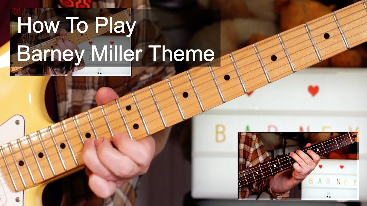 'Barney MIller Theme' Guitar & Bass Lesson - YouTube