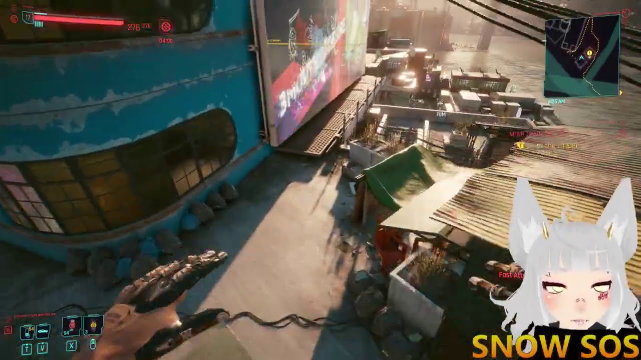 SNOW SOS Plays Cyberpunk 2077 Part 3 - YouTube