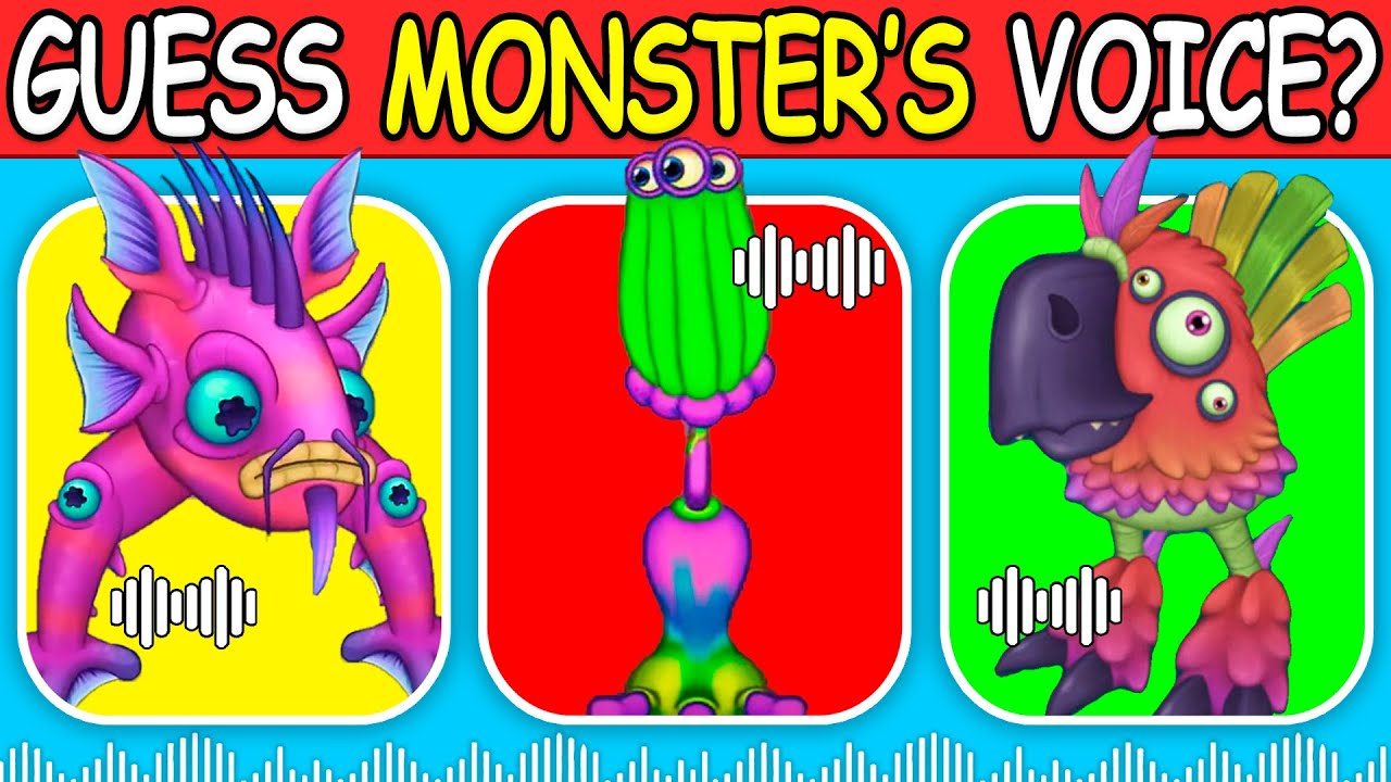GUESS the MONSTER'S VOICE / MY SINGING MONSTERS / Lampin, Turhi ...