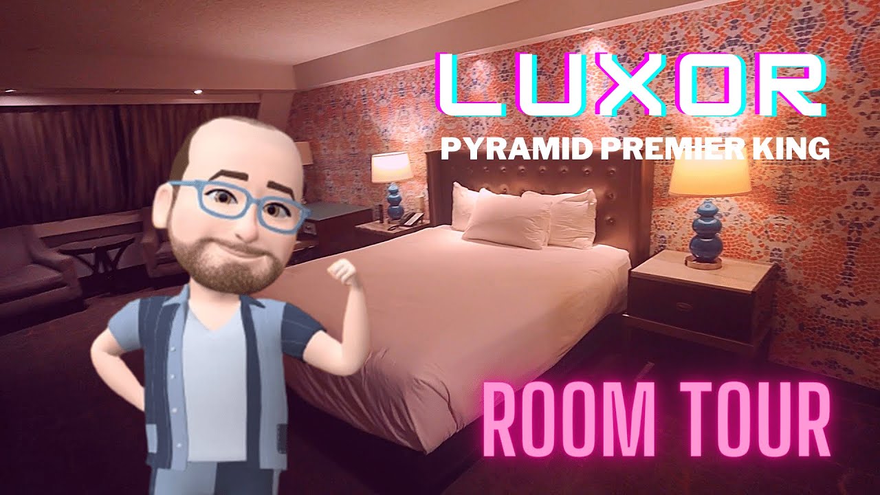 Luxor Pyramid Premier King Room Tour - YouTube