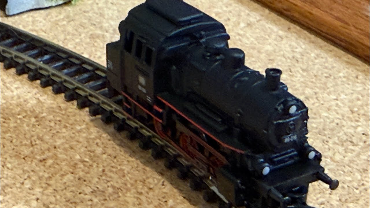 Marklin 81701 BR89 0-6-0 Steam Tank Locomotive Test Run at z.scale.hobo ...