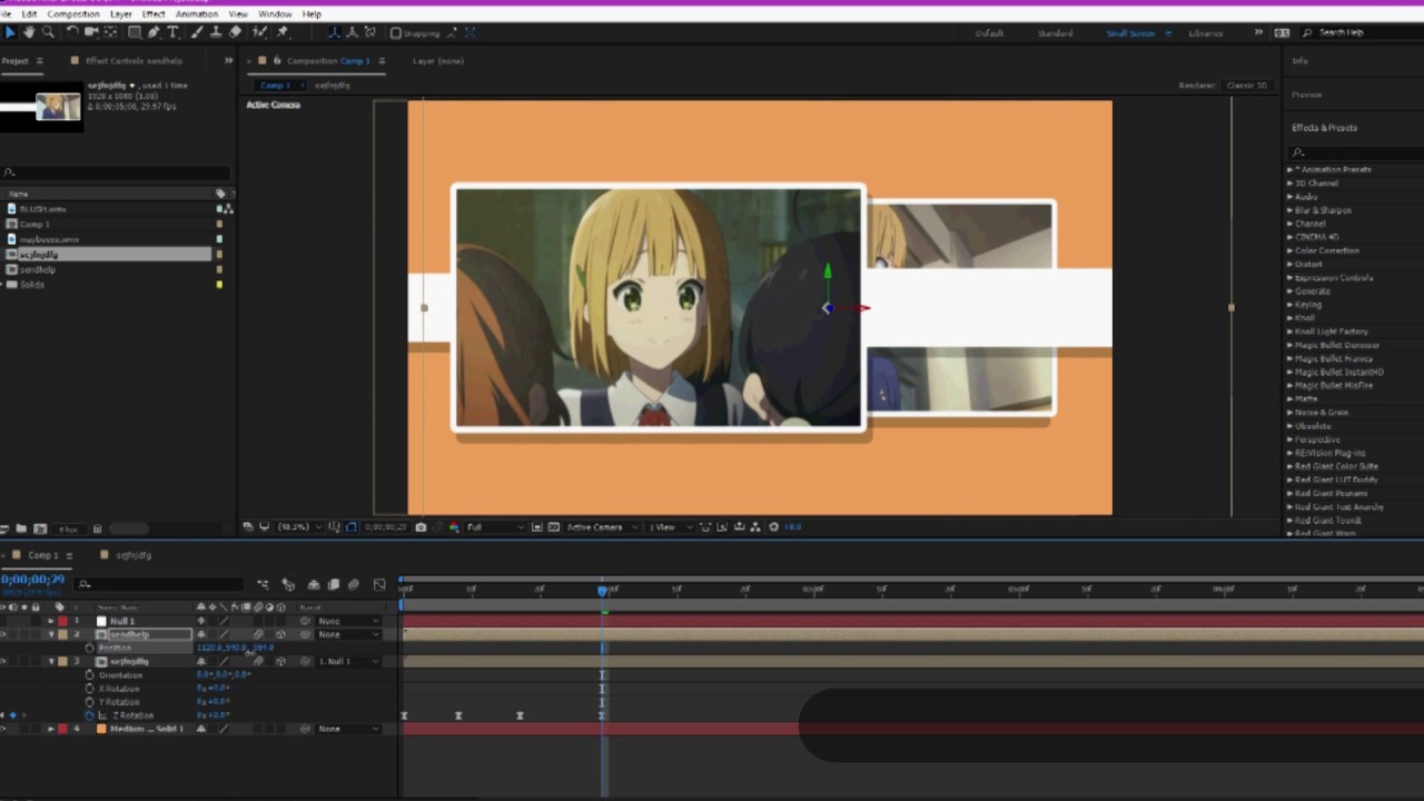 After Effects • Bounce Clip w/ Zoom Out • Tutorial - YouTube