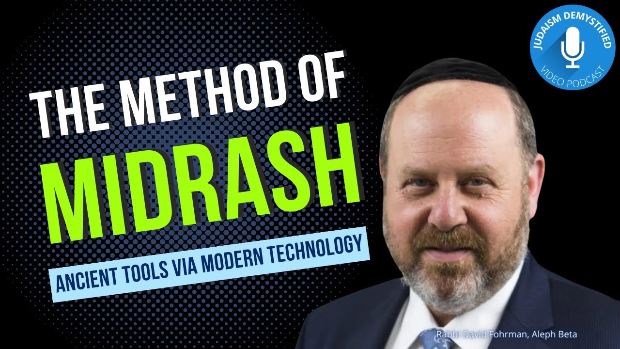 Rabbi David Fohrman | Method of Midrash & Revolutionizing Online Torah ...