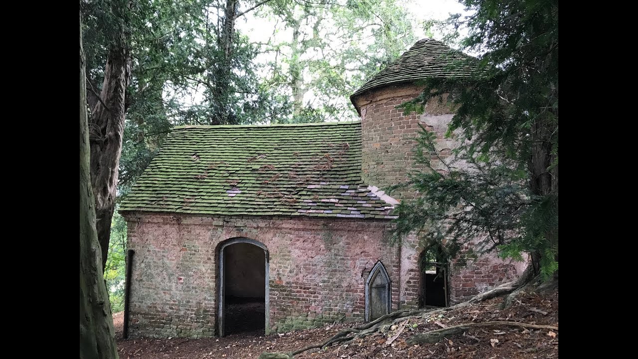 I FOUND IT !!! Abandoned Secret Chapel Hidden In The Woods - YouTube