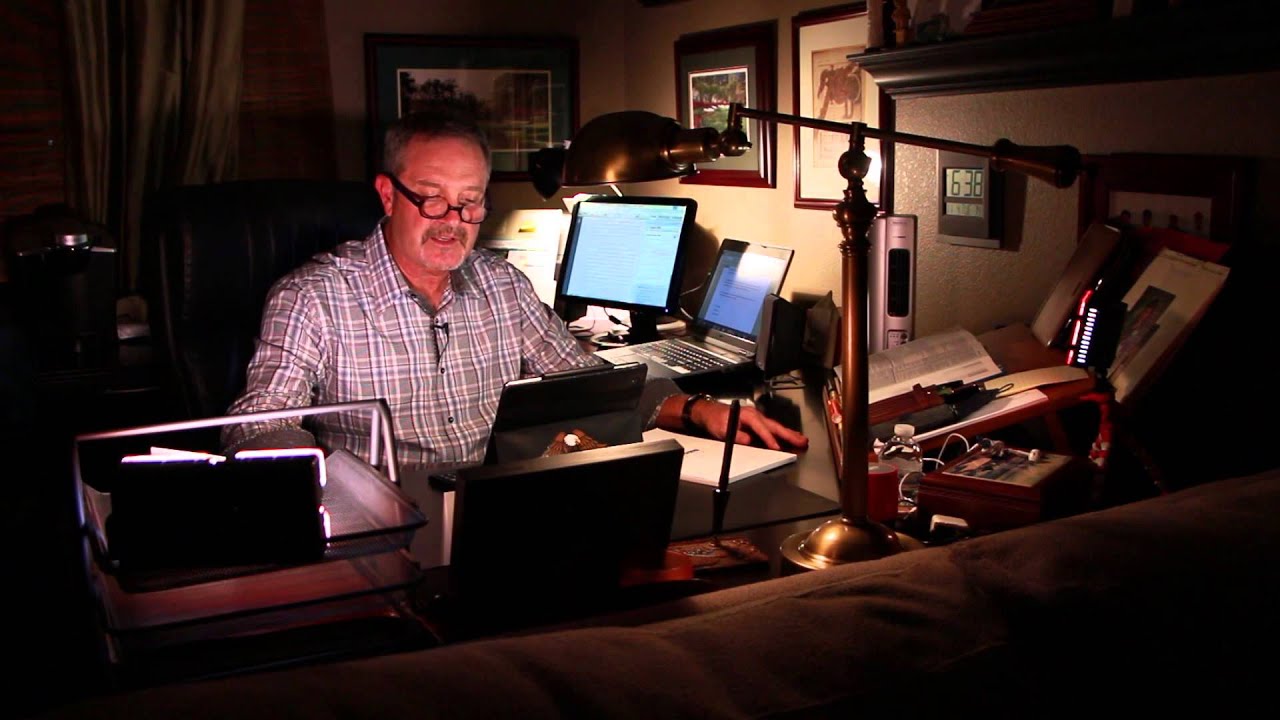 A Pastor Facing Cancer: Andy McQuitty reads from his new book - YouTube