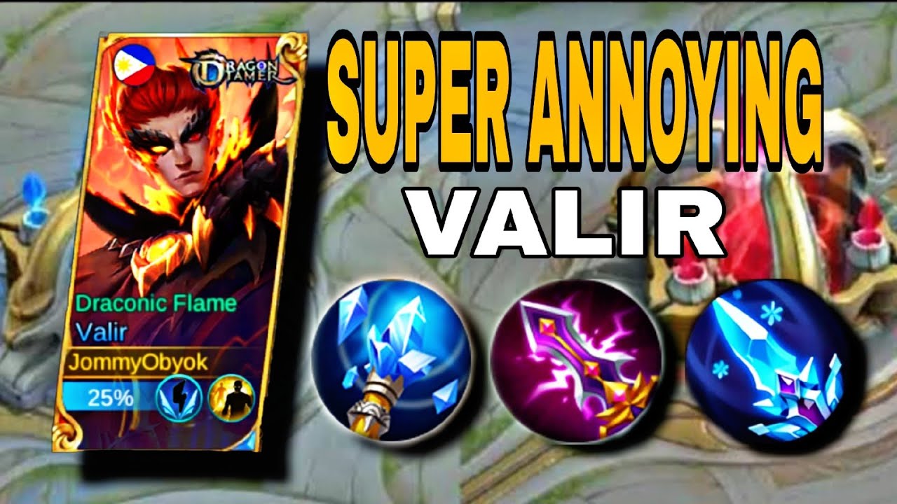 How To Annoyed The Enemy Using Valir.! #mobilelegends #mlbb # ...