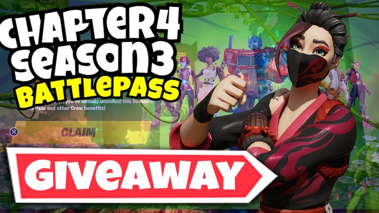 Chapter 4 Season 3 (GIVEAWAY!!!) - YouTube