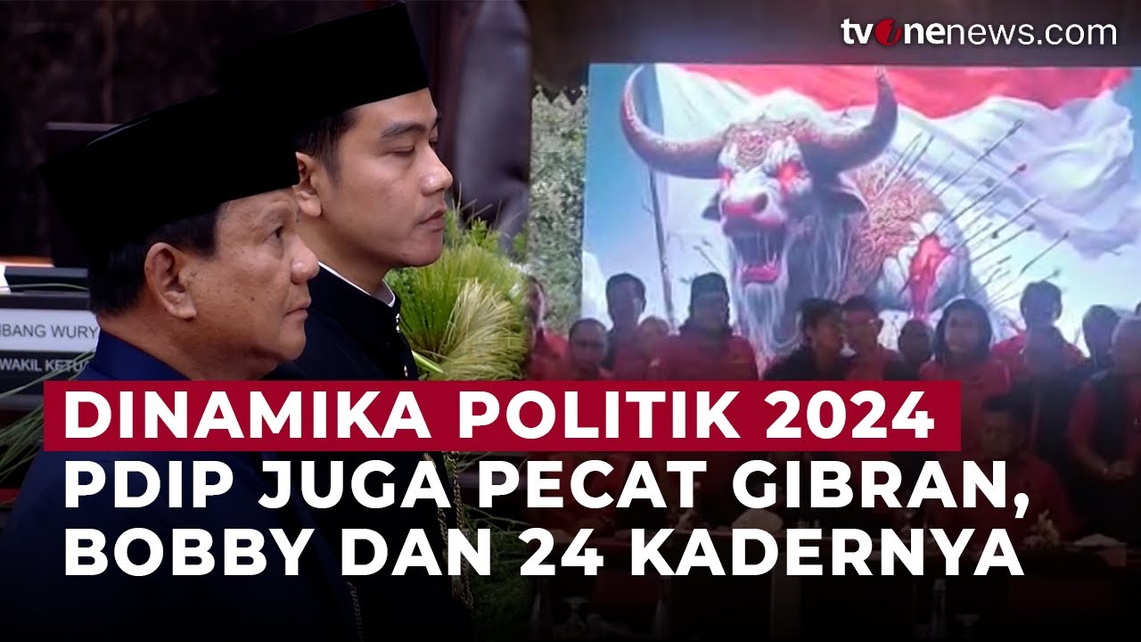 Dinamika Politik 2024: Dari Pelantikan Prabowo-Gibran hingga PDIP Pecat Jokowi | OneNews Update ...
