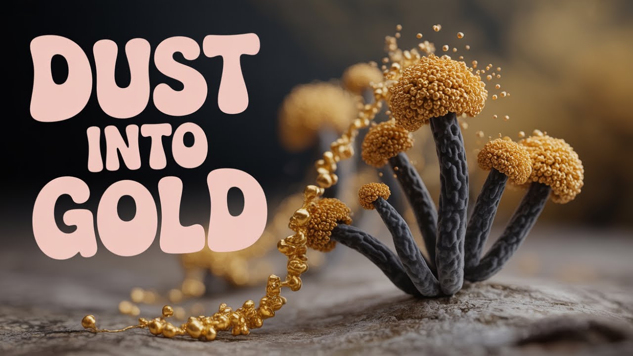 Aspergillus niger Fungus Turns Dust into Pure Gold | Biomining ...