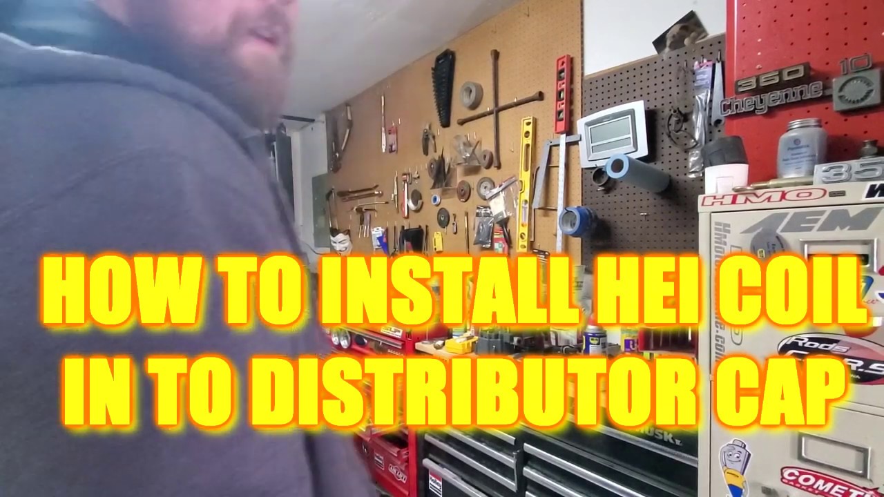 DIY: how to install HEI coil in to a Distributor cap - YouTube