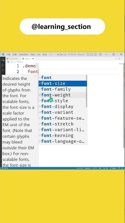 Bold font without bold tag - HTML & CSS | Learning Section - YouTube