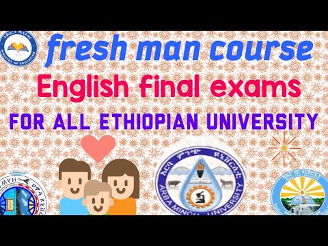 Communicative English skills I final exam//fresh man course final exam ...