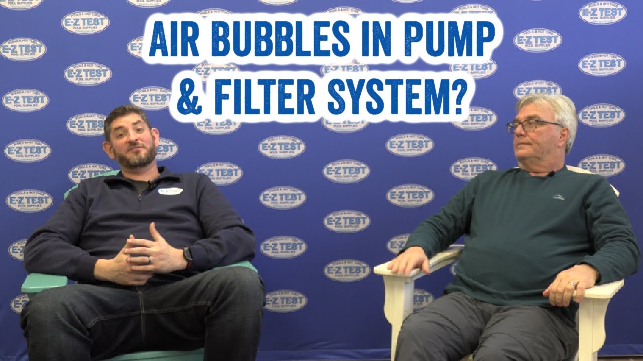 Swimming Pool Talk | Ep. 3 | Air Bubbles in Pump & Filter System - YouTube