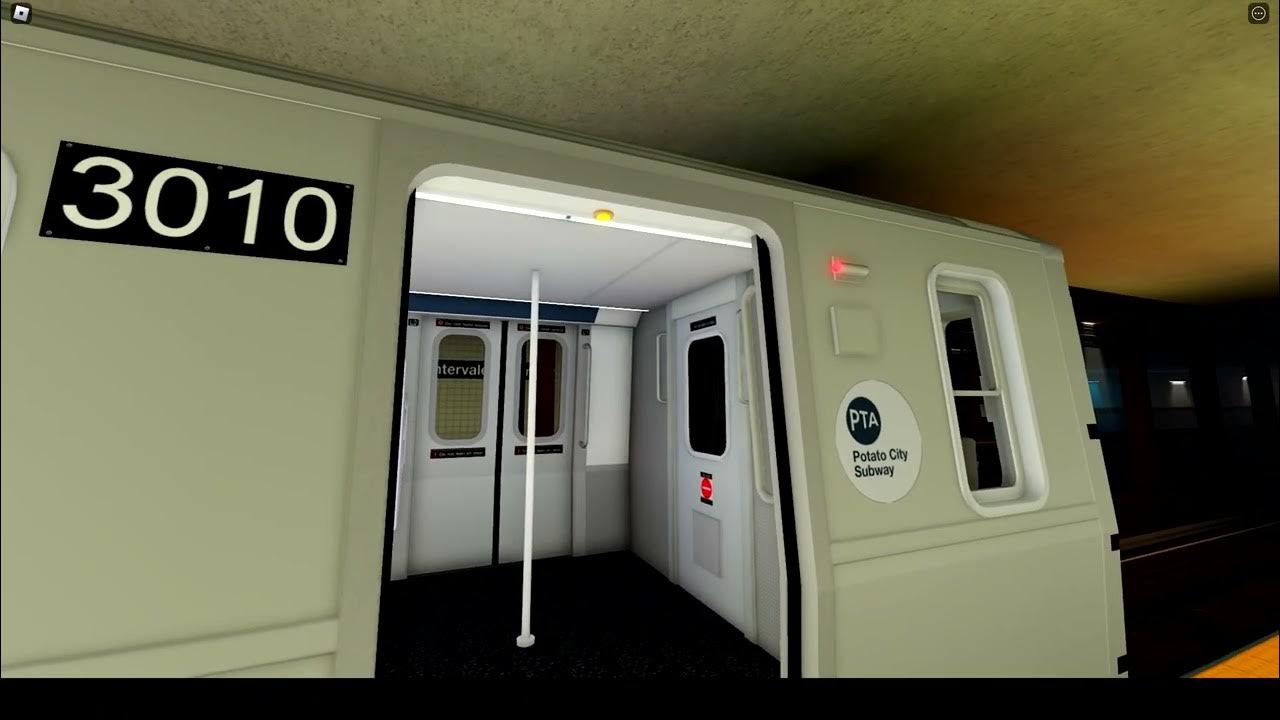 [ROBLOX] Operating trains in PTA Subway: Fifth Av Lines - YouTube