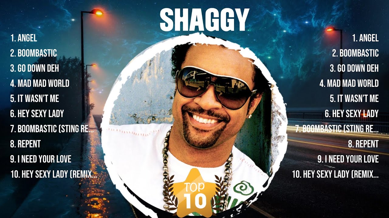 Shaggy Top Hits Popular Songs - Top 10 Song Collection - YouTube
