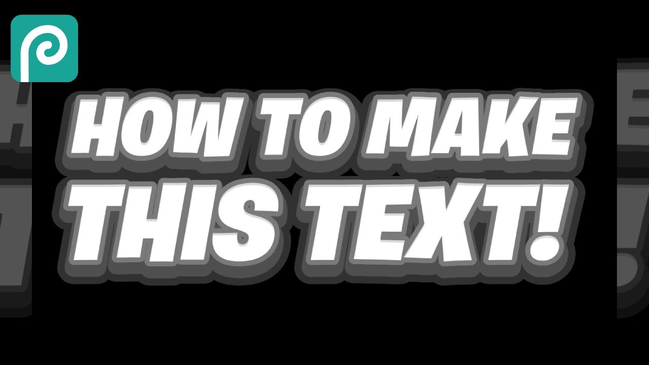 Photopea Tutorial: How To Make This IRL TEXT LAYERSTYLE for IRL THUMBS ...