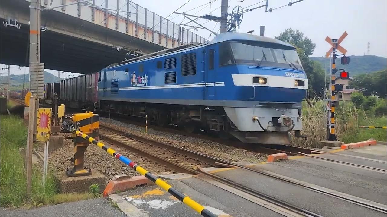 1091レJR貨物桃太郎EF210−128 - YouTube