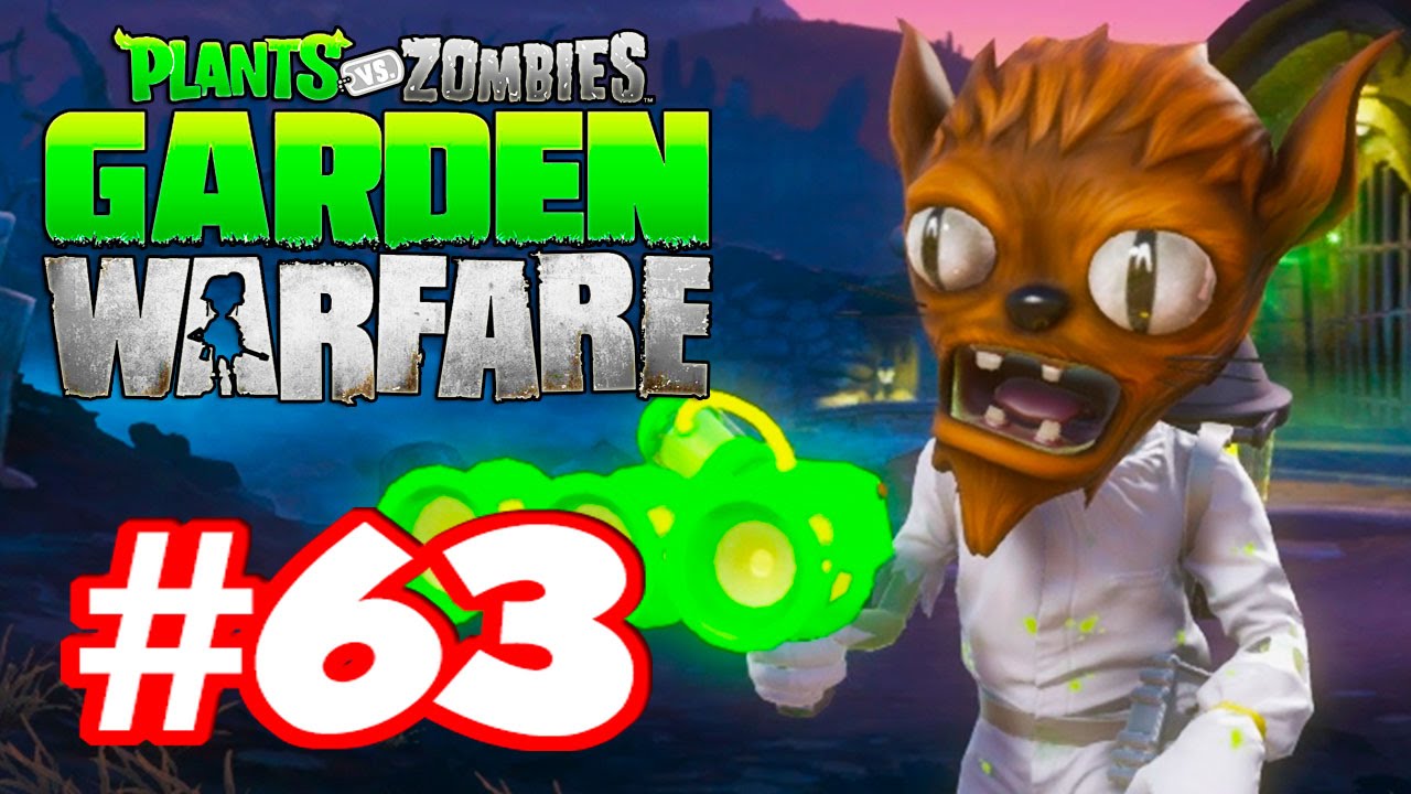 Plants vs. Zombies Garden Warfare Ps4 Osa 63 Dr. Toxic (60fps) - YouTube