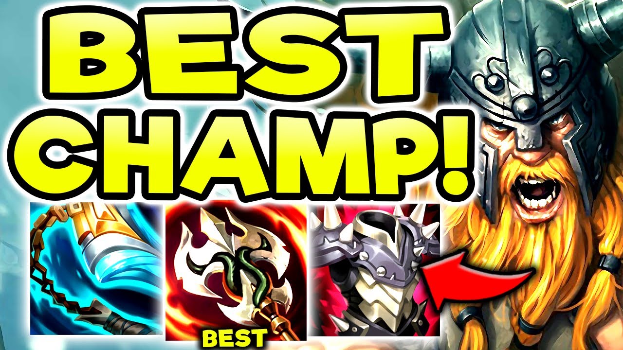 OLAF TOP IS BROKEN AND I SHOW YOU WHY (BEST CHAMP) - S13 OLAF TOP ...