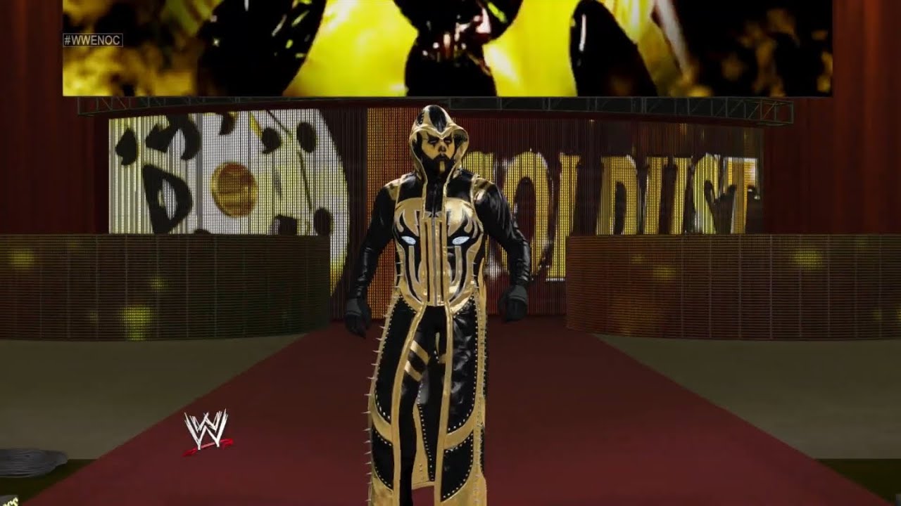 WWE 2K15 PS4 : Goldust : Entrée.Coup Special.Finisher - YouTube