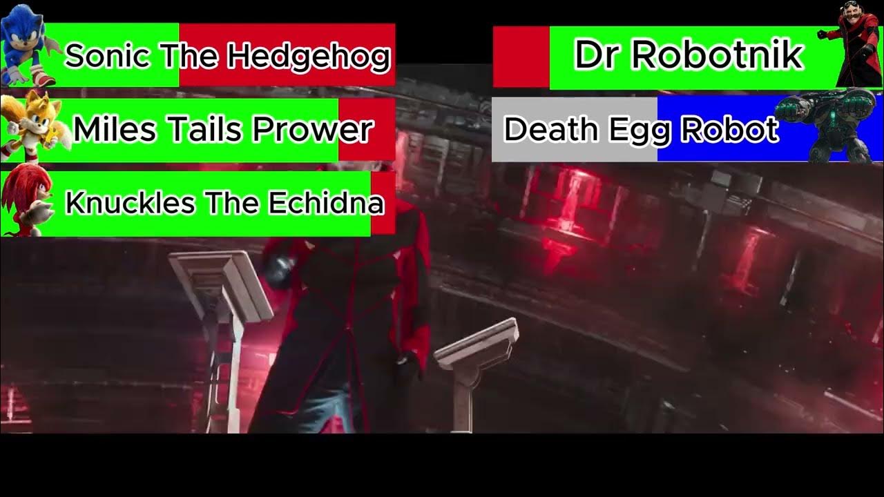 Sonic The Hedgehog 2 (2022) Final Battle (3/3) / With Healthbars - YouTube