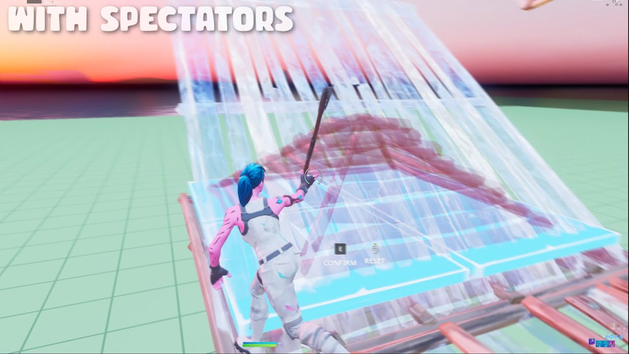 When you're playing fortnite alone vs when you have a spectator ...