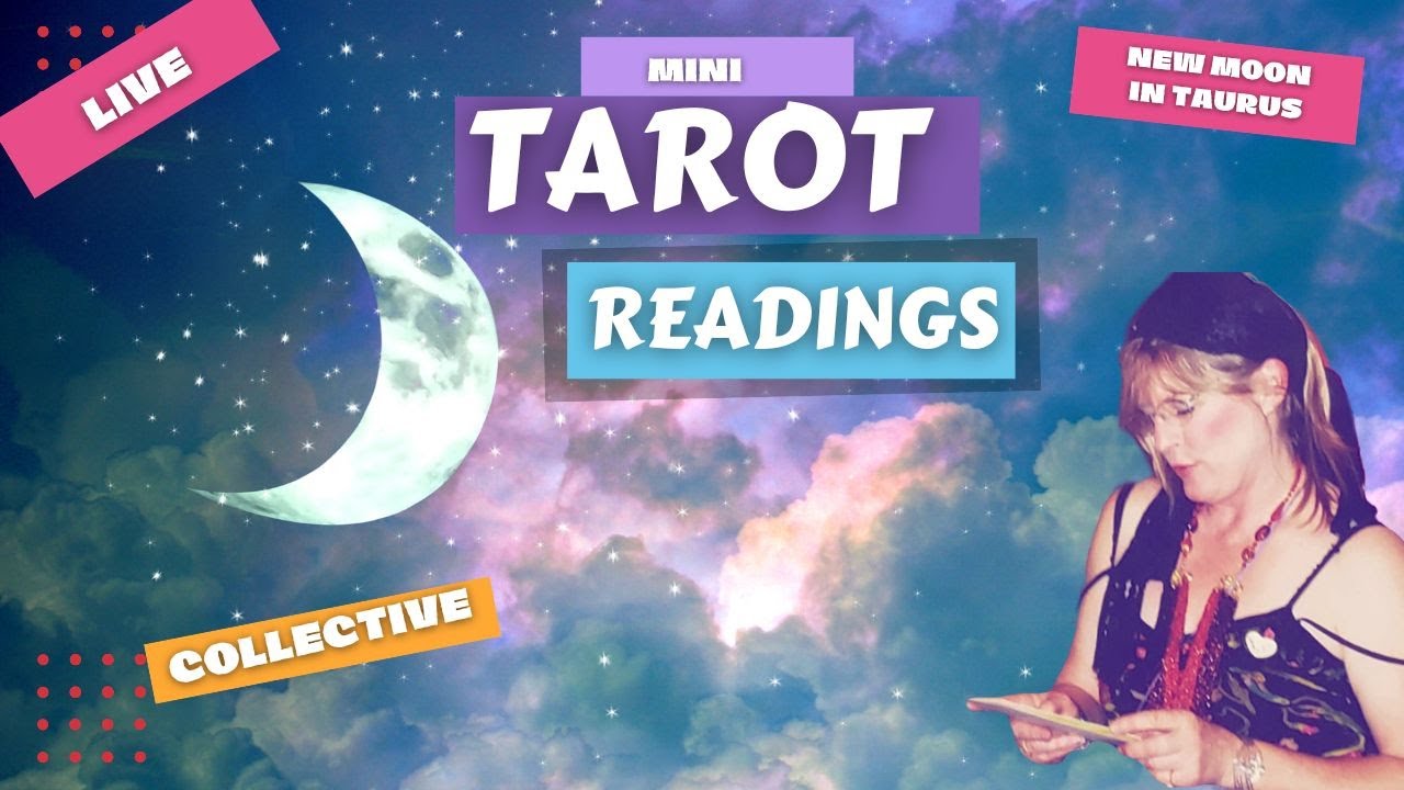 New Moon in Taurus ~ Live Mini Tarot Readings - YouTube