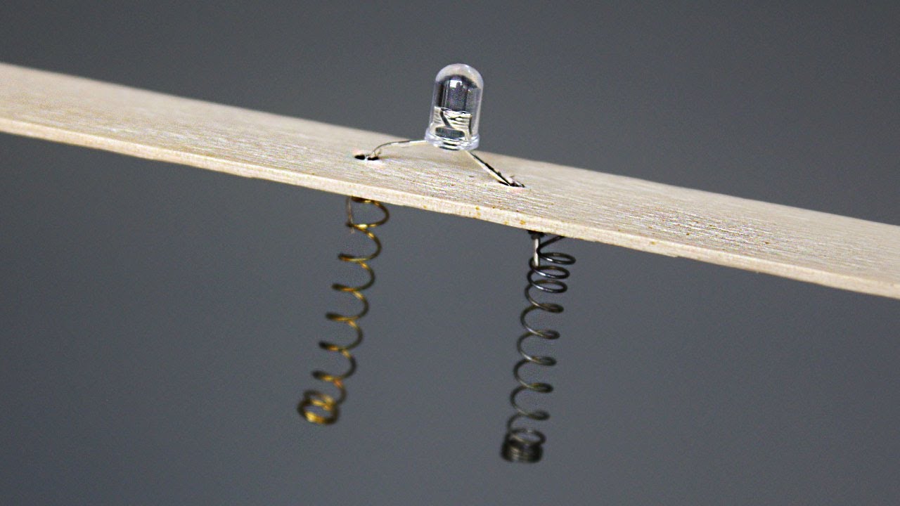 How to make a battery of springs - YouTube
