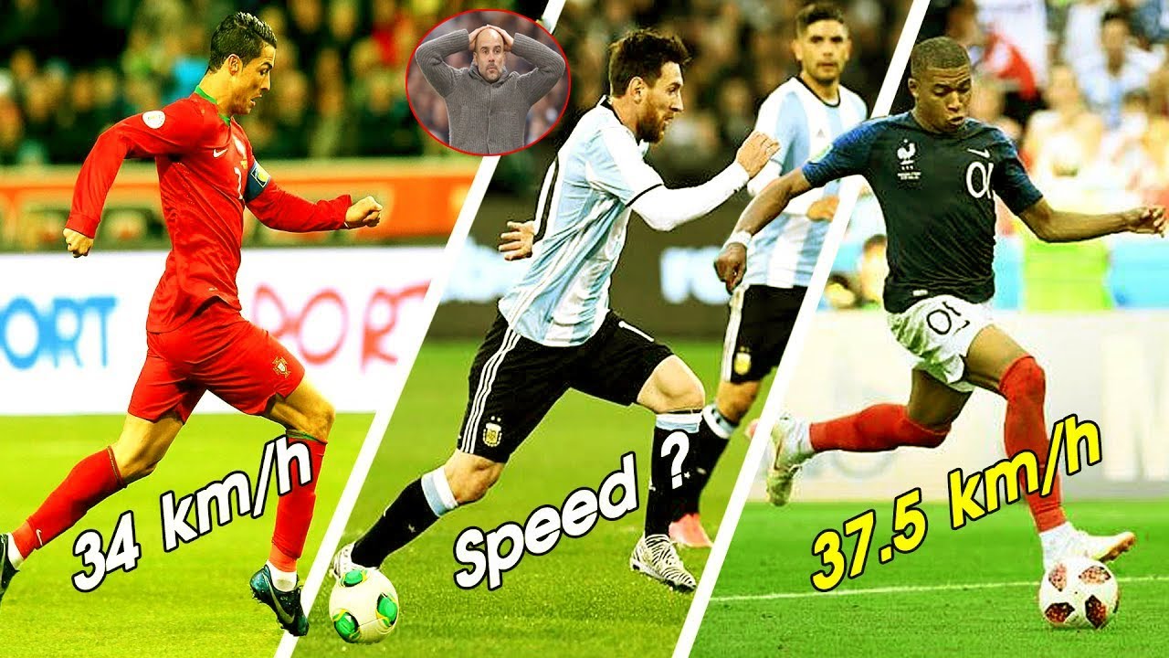 Top Fastest Football Players In The World 🔥 | ft Messi, Mbappe, Ronaldo ...