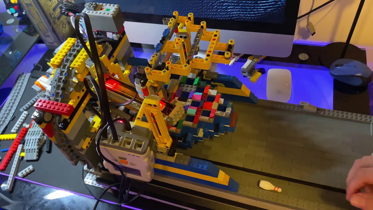 LEGO Next Gen Pinsetter pinwheel and distributor 1ST (semi) successful ...