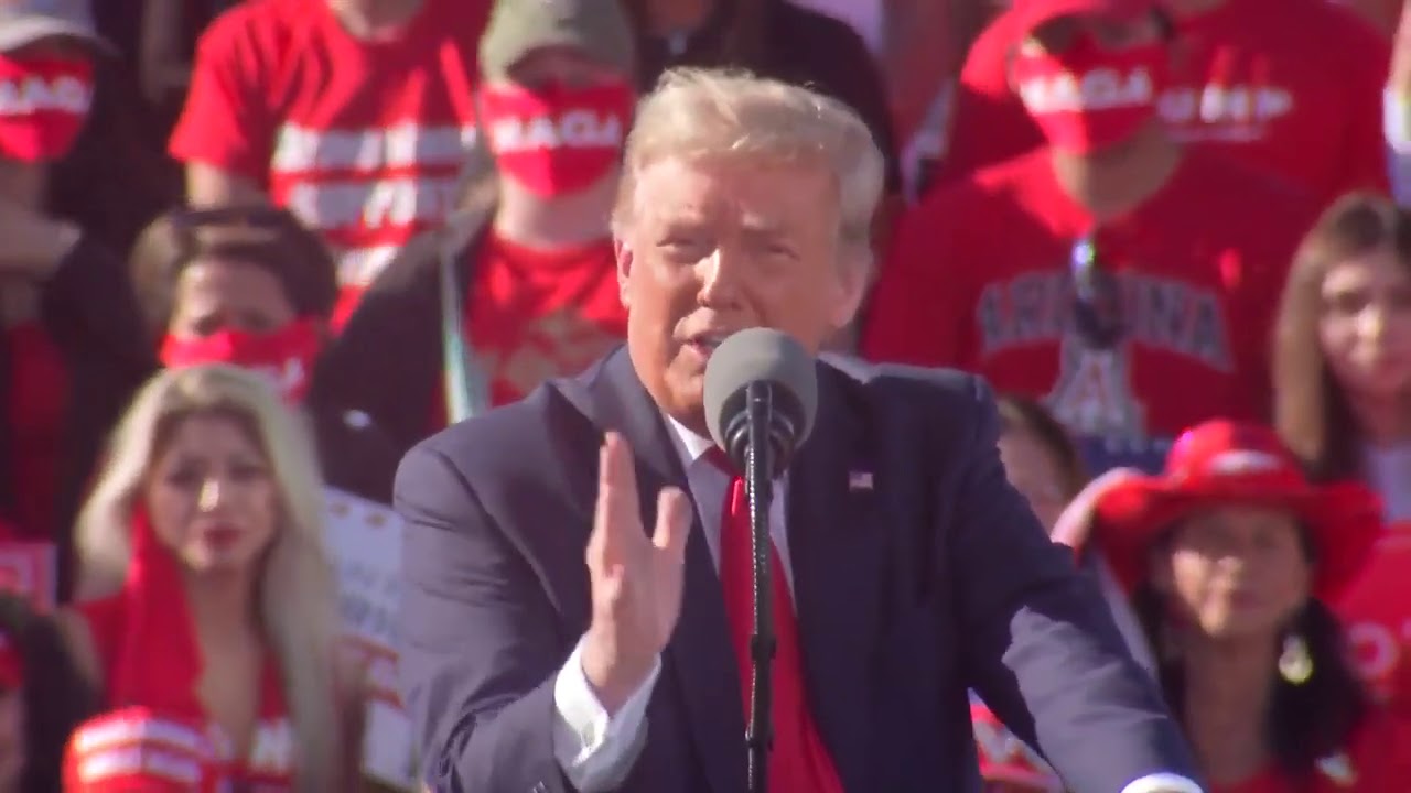 Speech: Donald Trump Holds a Campaign Rally in Goodyear, Arizona ...